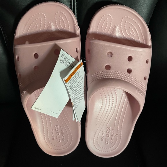 CROCS | Shoes | Crocs Iconic Comfort Ss 8 Pink New | Poshmark